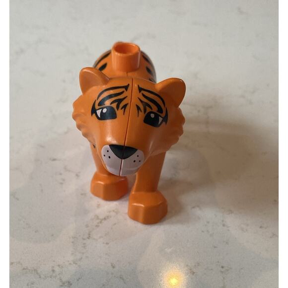 Lego | Toys | Lego Duplo Large Adult Orange Striped Tiger Animal Zoo ...